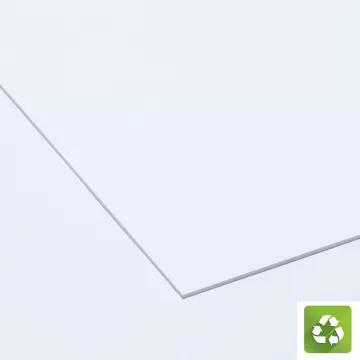 Plaque PVC rigide Blanc satiné | Pour professionnels | SUNCLEAR