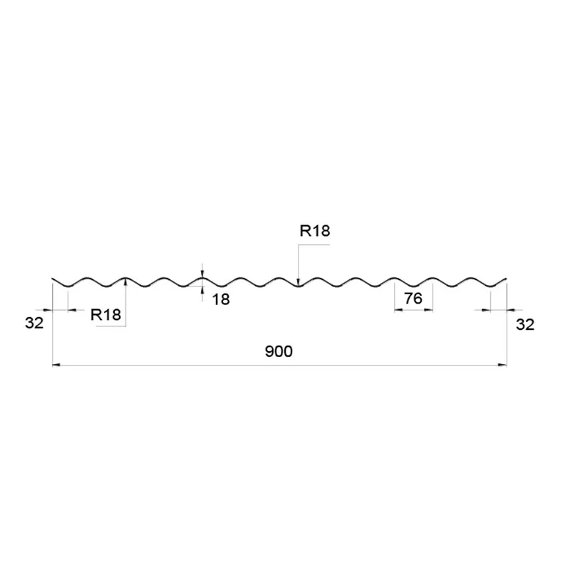 Plaques APET, PETG - Polyester ondulé | Pour professionnels | SUNCLEAR