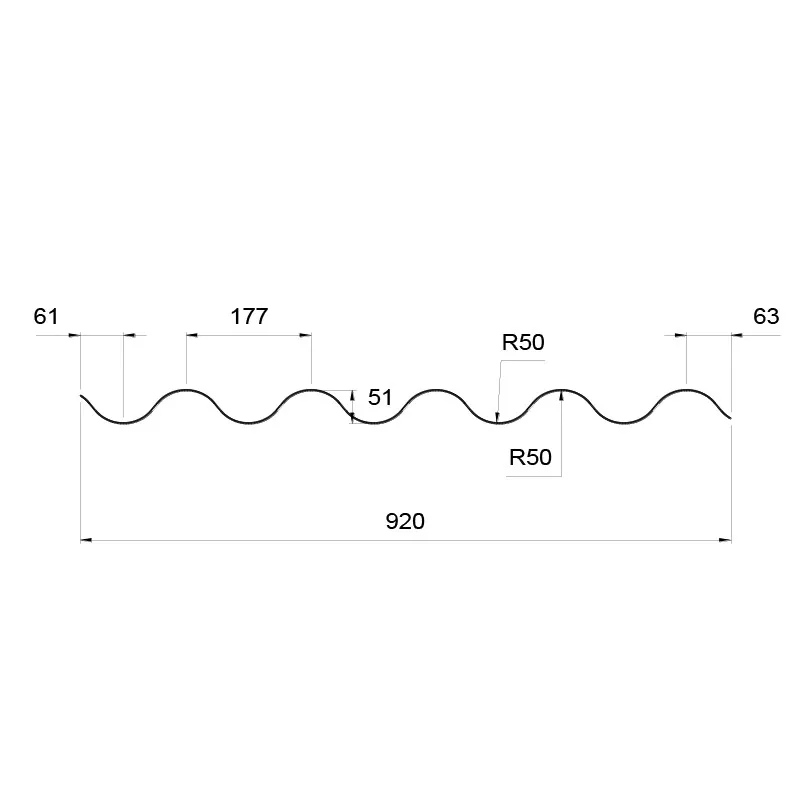 Plaques APET, PETG - Polyester ondulé | Pour professionnels | SUNCLEAR