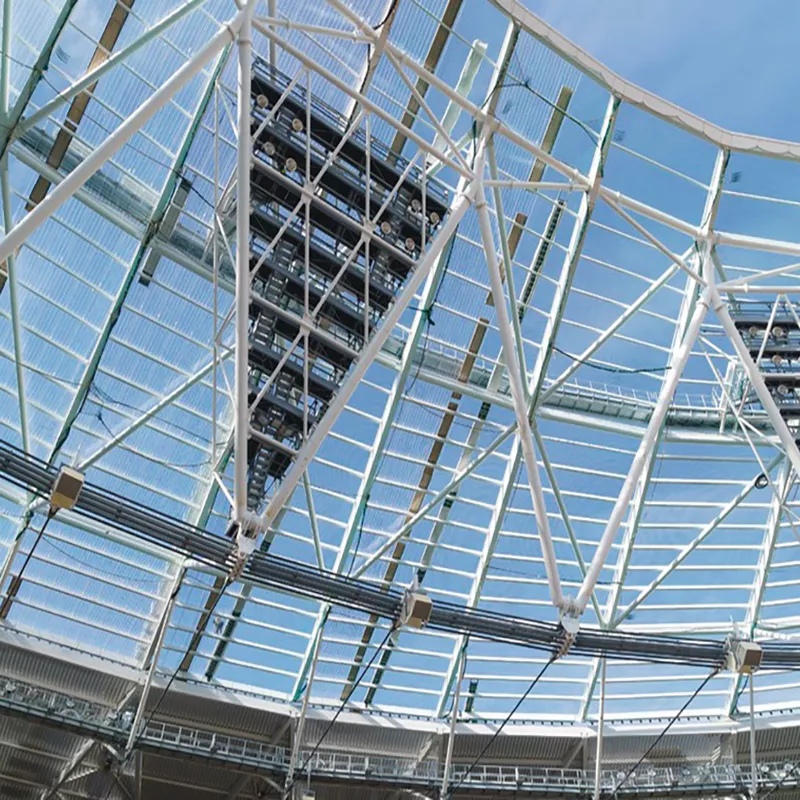 PC Ondulé Oméga I Polycarbonate incolore